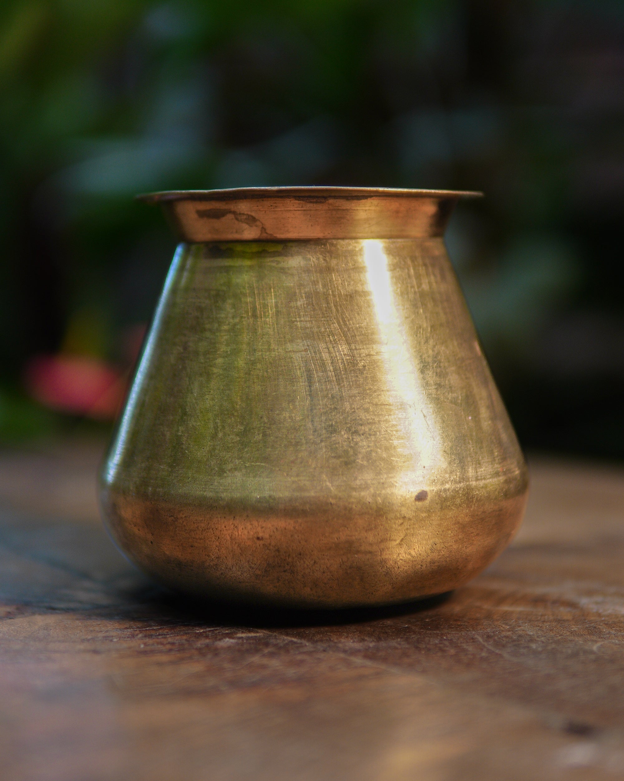 Handcrafted Vintage Brass Lota