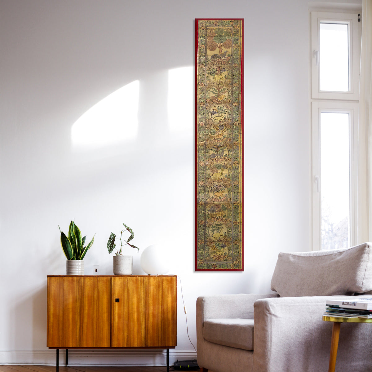 Odisha Talapatra Pattachitra – Tree Of Life Painting