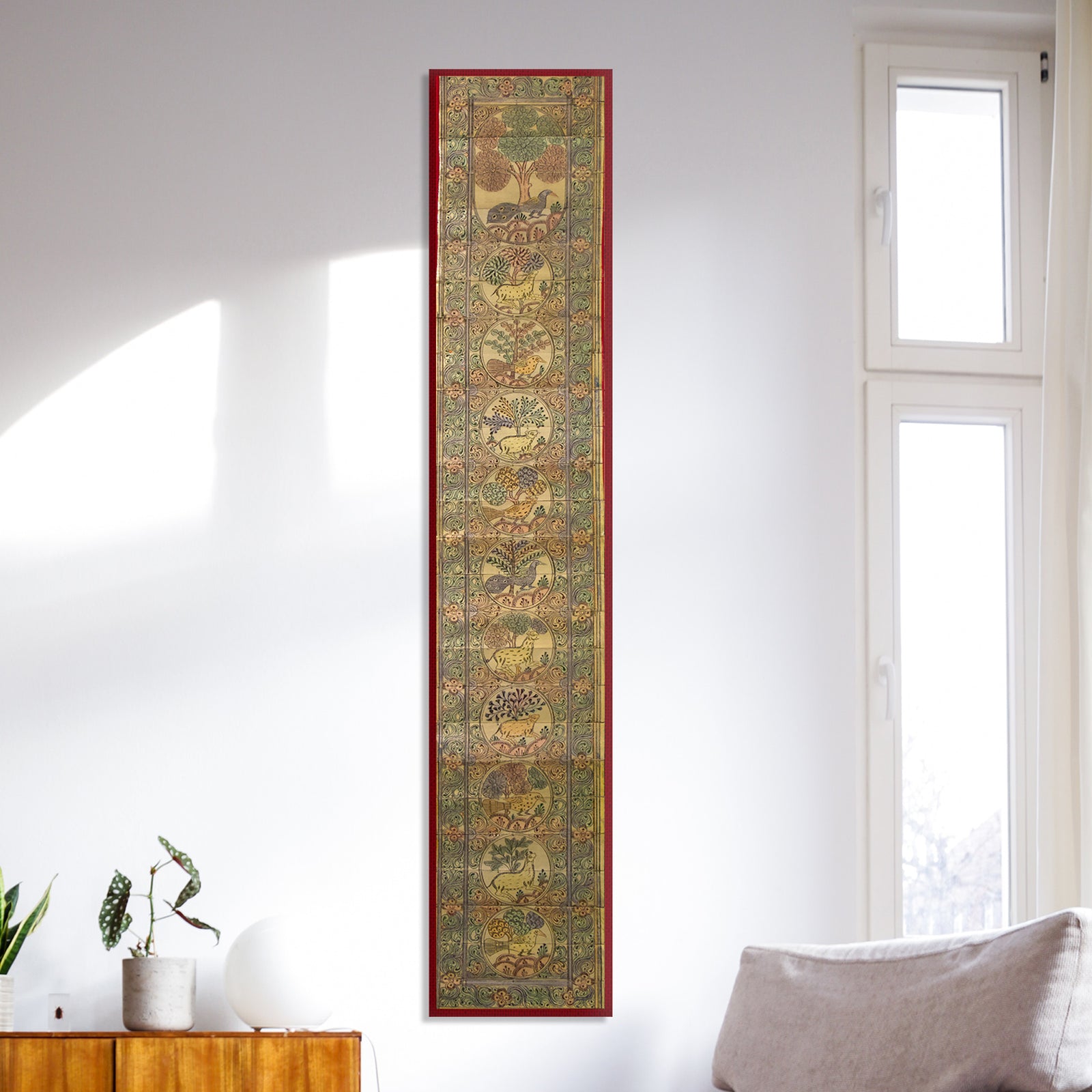 2025 Odisha Talapatra Pattachitra – Tree Of Life Painting