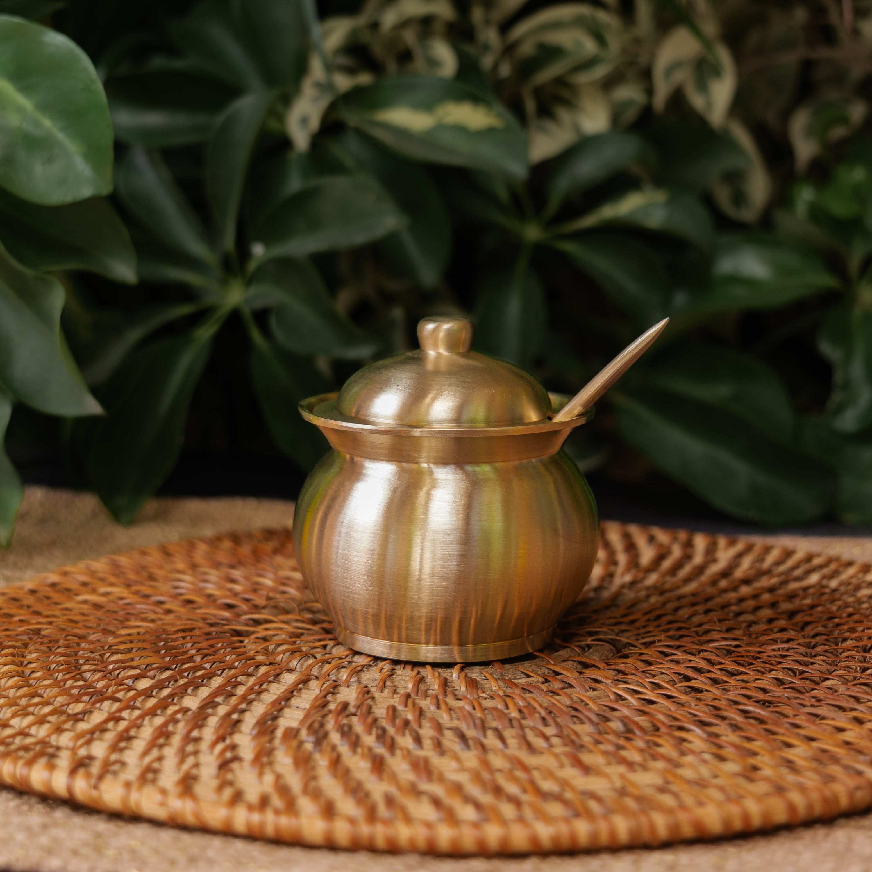 Handmade Artisanal Fine Finish Pure 100% Lead Free Kansa Heavy Ghee Po