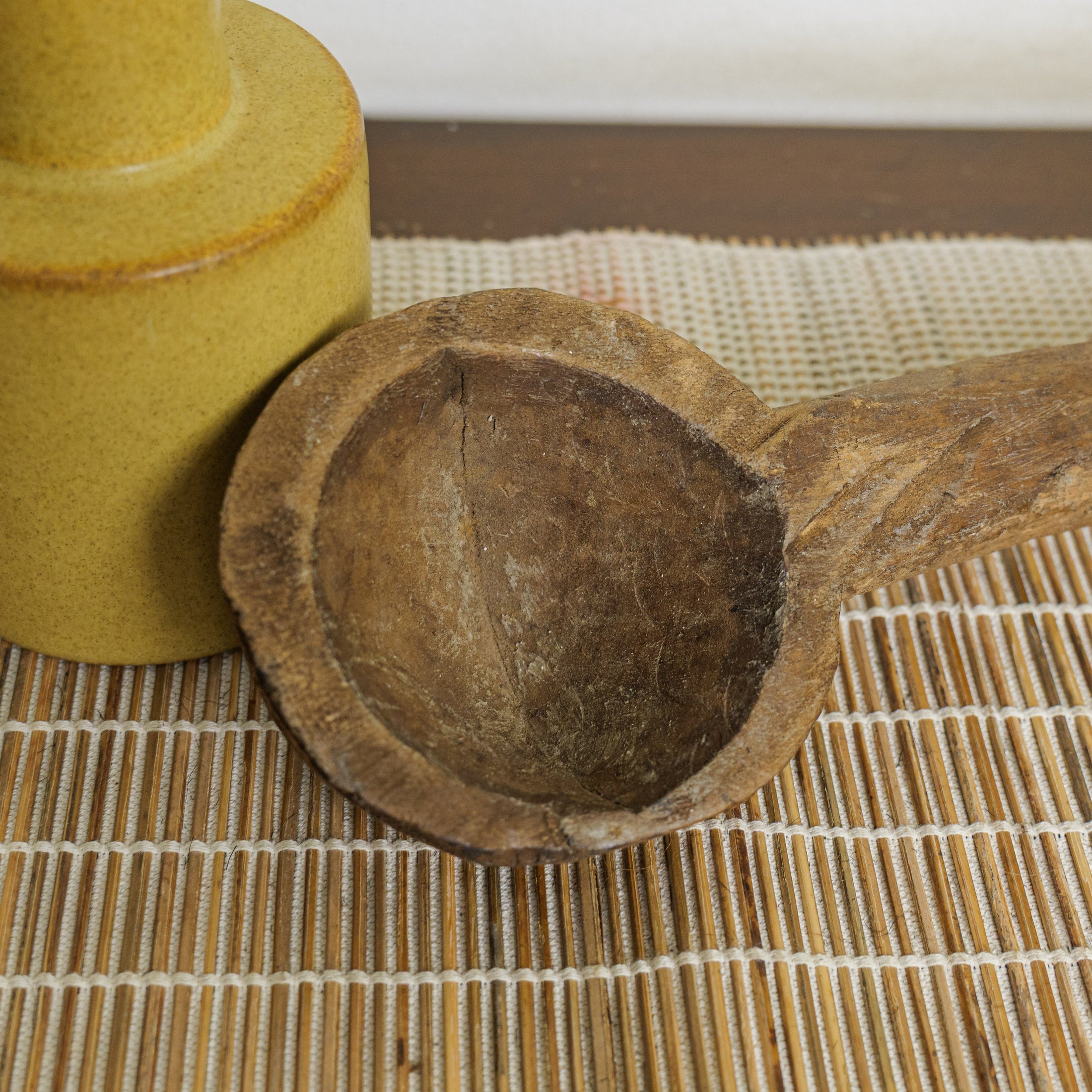 Vintage Wooden Ladle