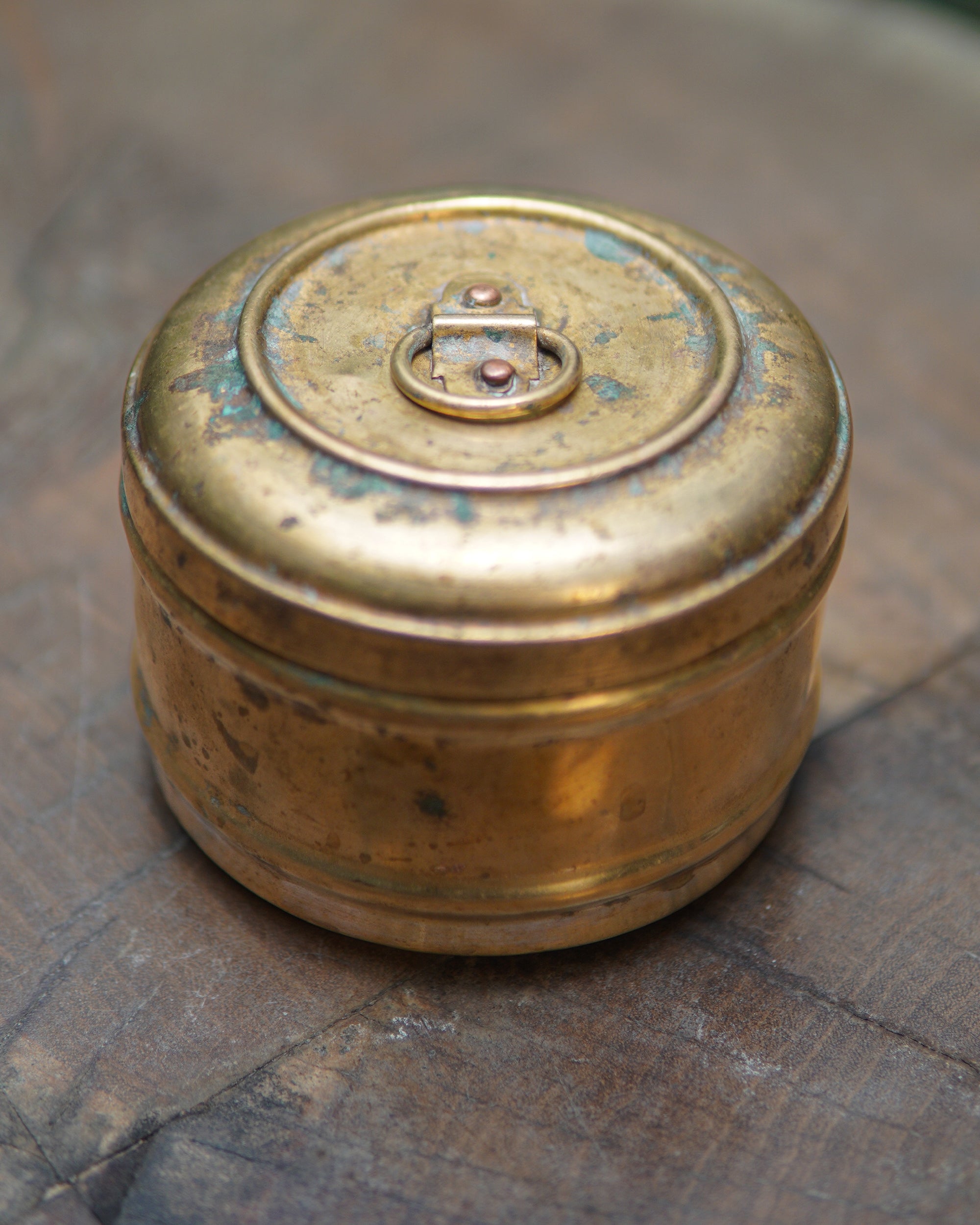 Vintage Exquisite Brass Box