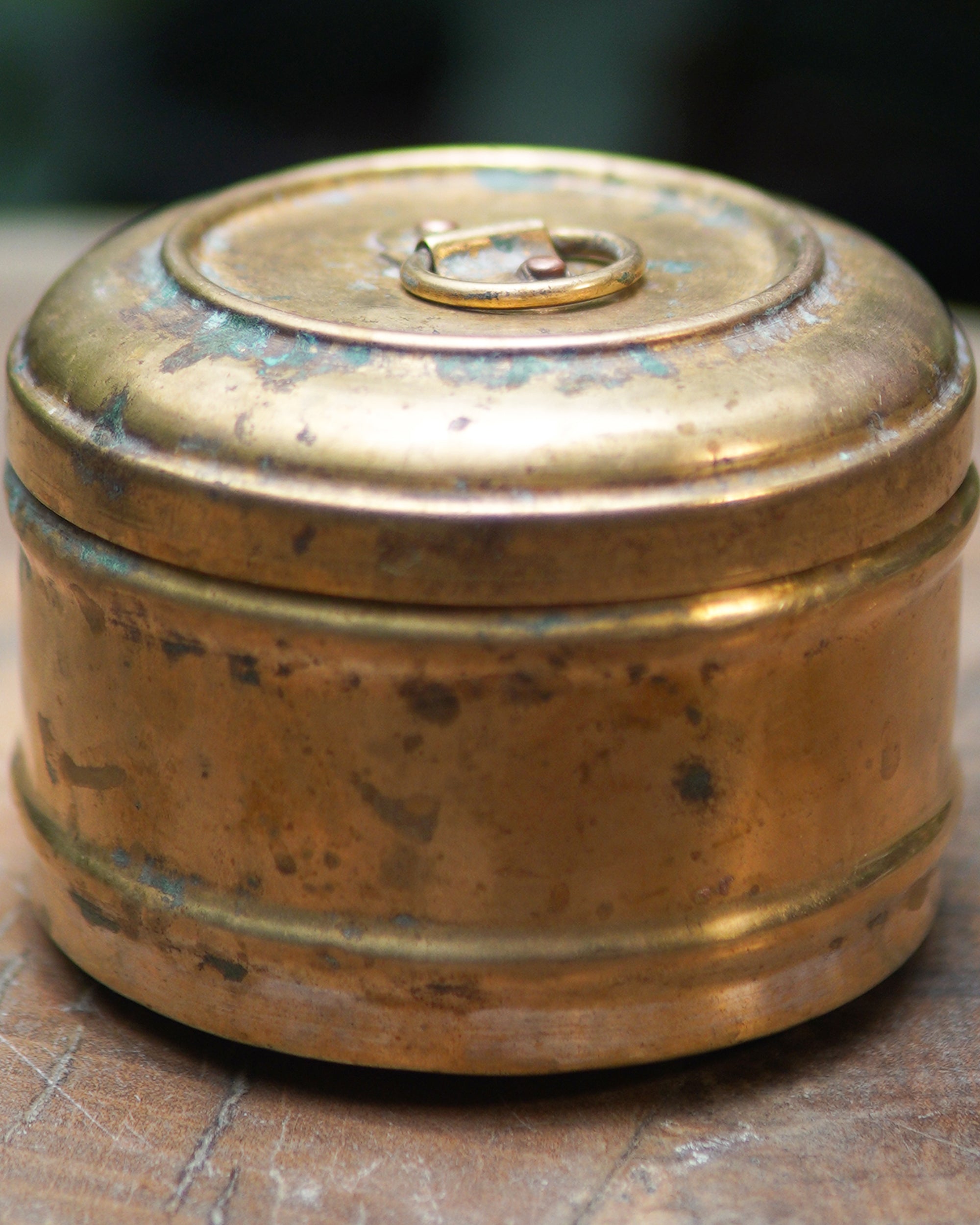Vintage Exquisite Brass Box