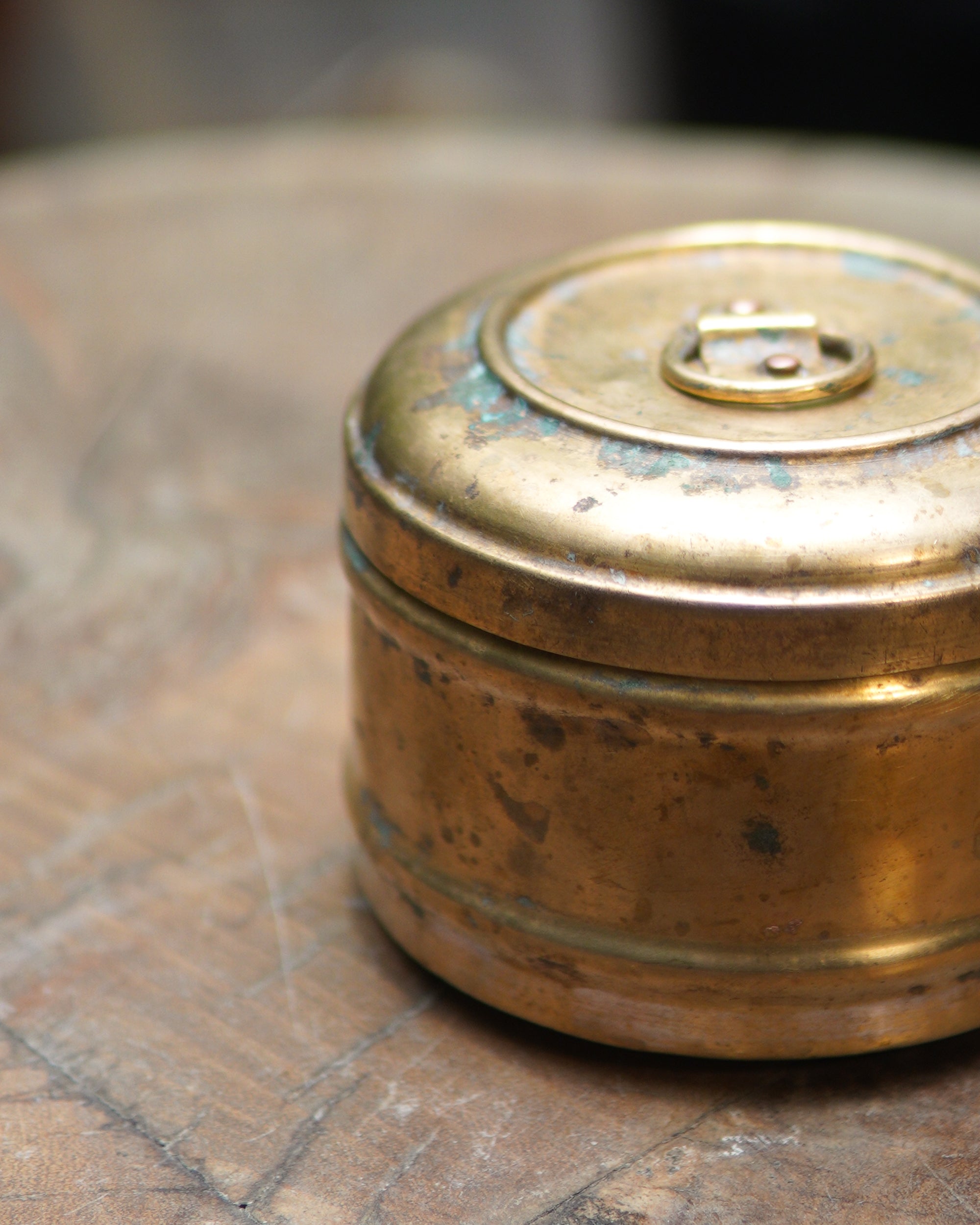 Vintage Exquisite Brass Box